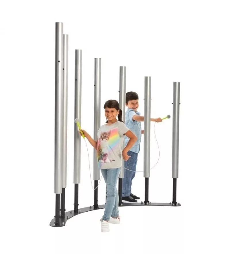 Dzwony rurowe forest - instrument na plac zabaw Przydomowe place zabaw ...
